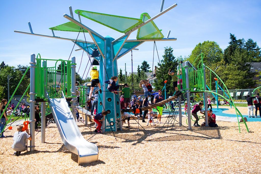 Cecelia Ravine Playground Grand Opening and How Parks Make Healthy ...